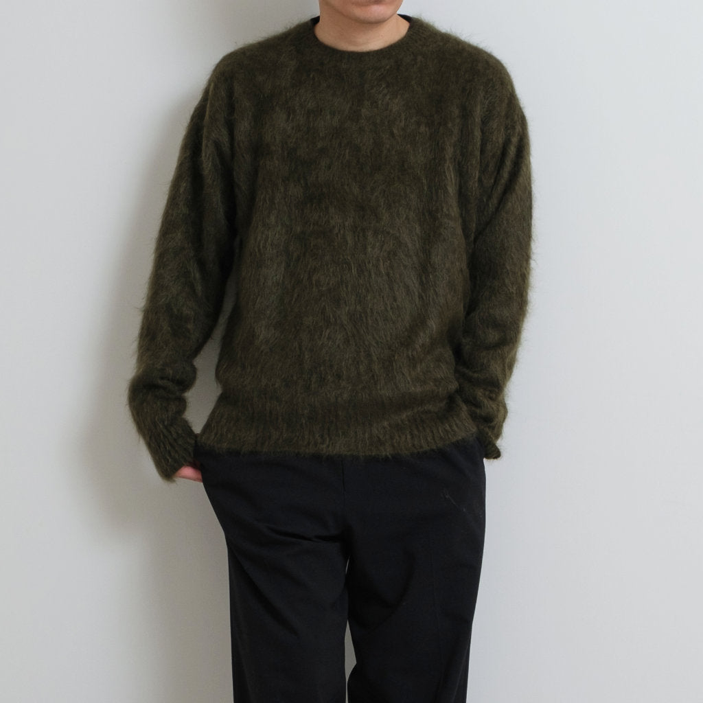 SAPNAA Cashmere Fur Unisex Crewneck Pullover – TOYOBOSHI